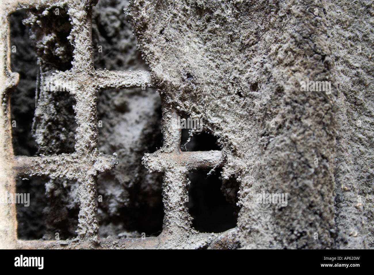 dust accumulation in the drawoff Stock Photo - Alamy