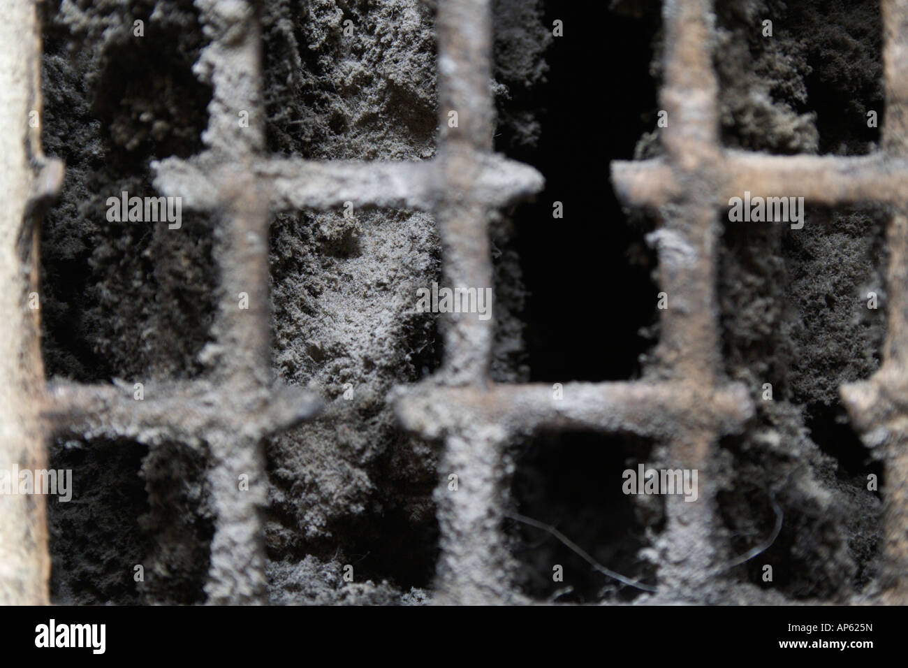 dust accumulation in the drawoff Stock Photo - Alamy