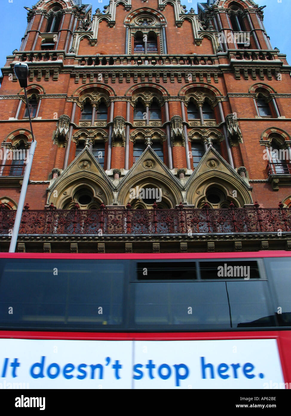 London bus stop advertising hi-res stock photography and images - Alamy