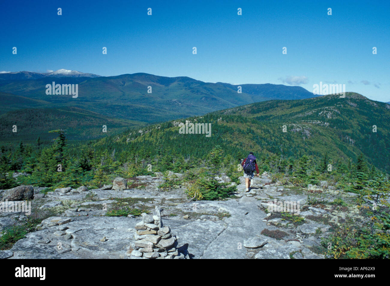 White Mountain N.F., NH Backpacking. Baldface Circle Trail. Hiking ...