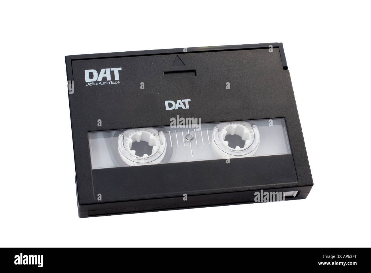 Digital audio tape DAT with clipping path included Stock Photo - Alamy