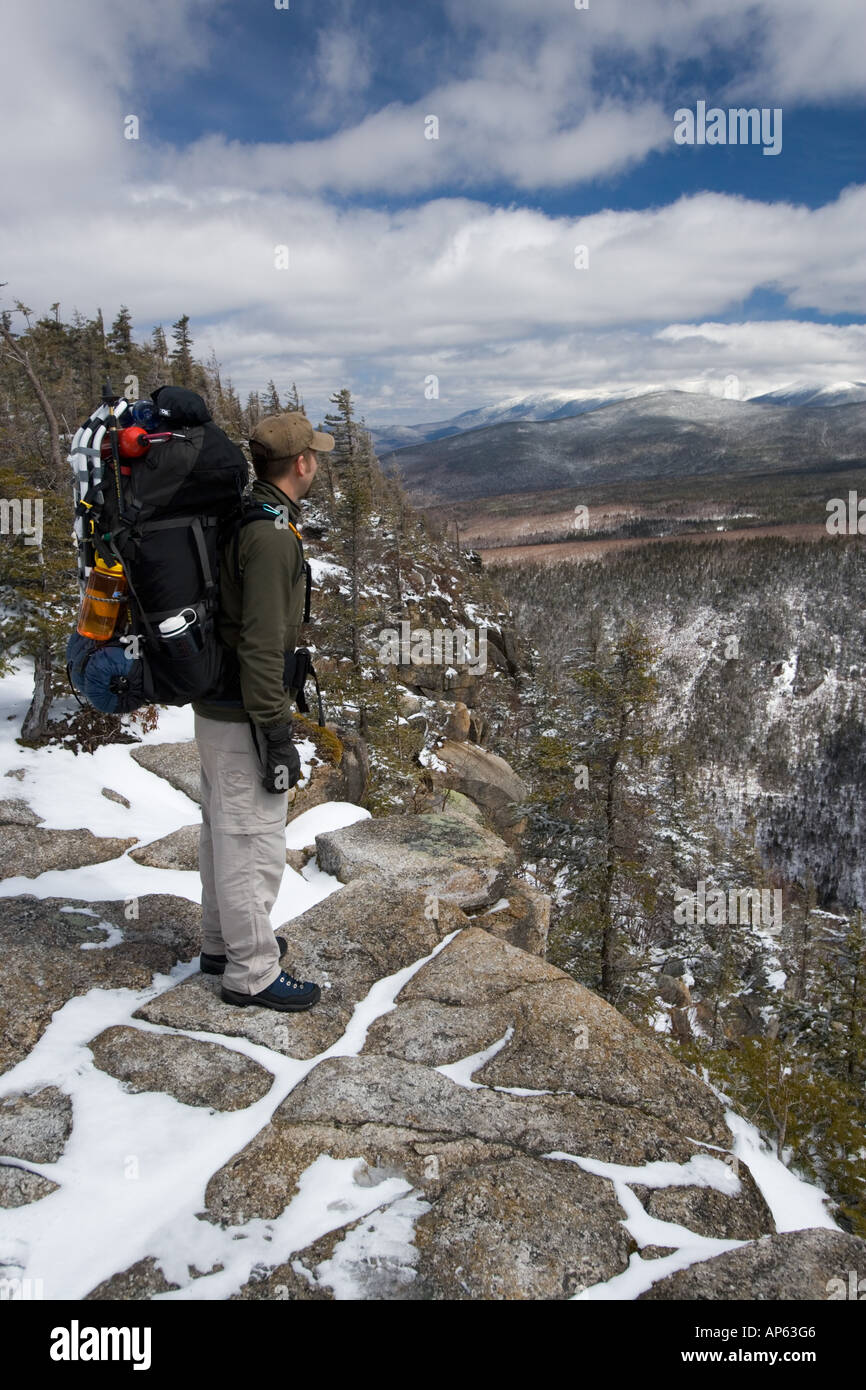 View of Mt. Washington from Zeacliff in New Hampshire's White Mountains ...