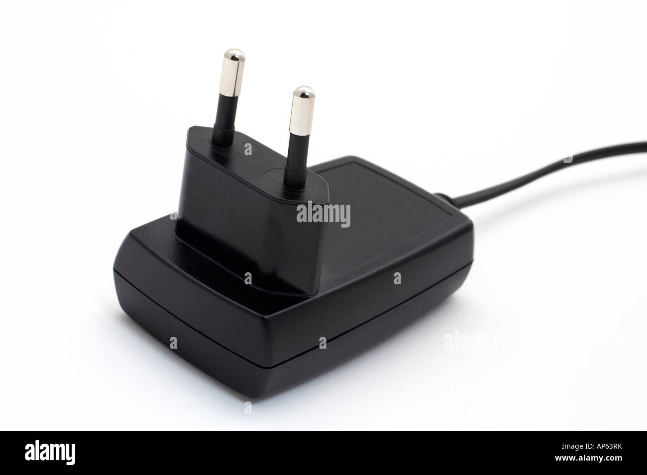 Mobile phone charger Isolated on white background Stock Photo - Alamy