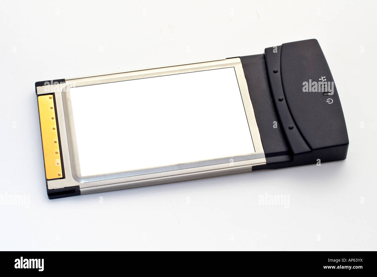 Wireless networkcard on white background Stock Photo - Alamy