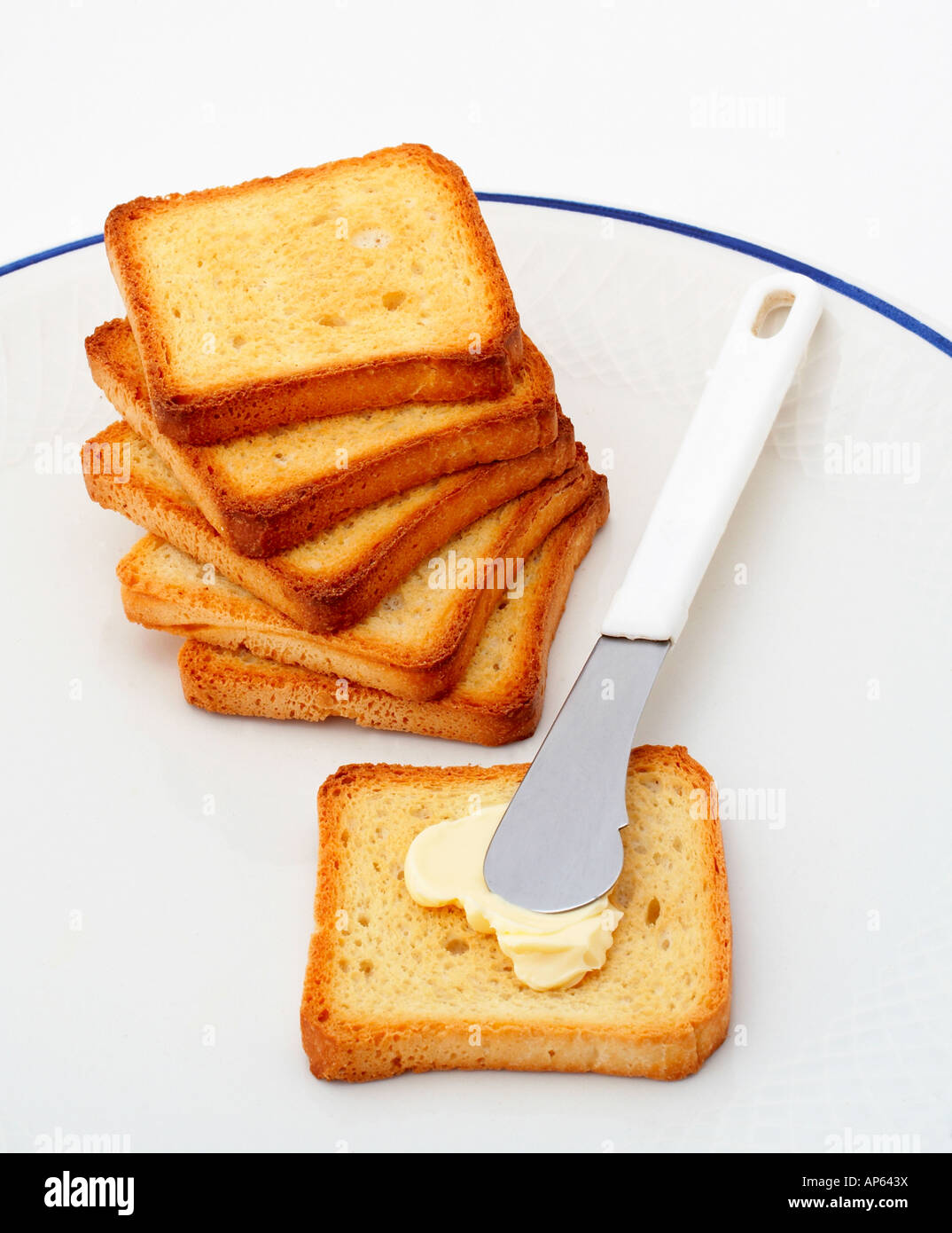 Melted butter on toast hi-res stock photography and images - Alamy