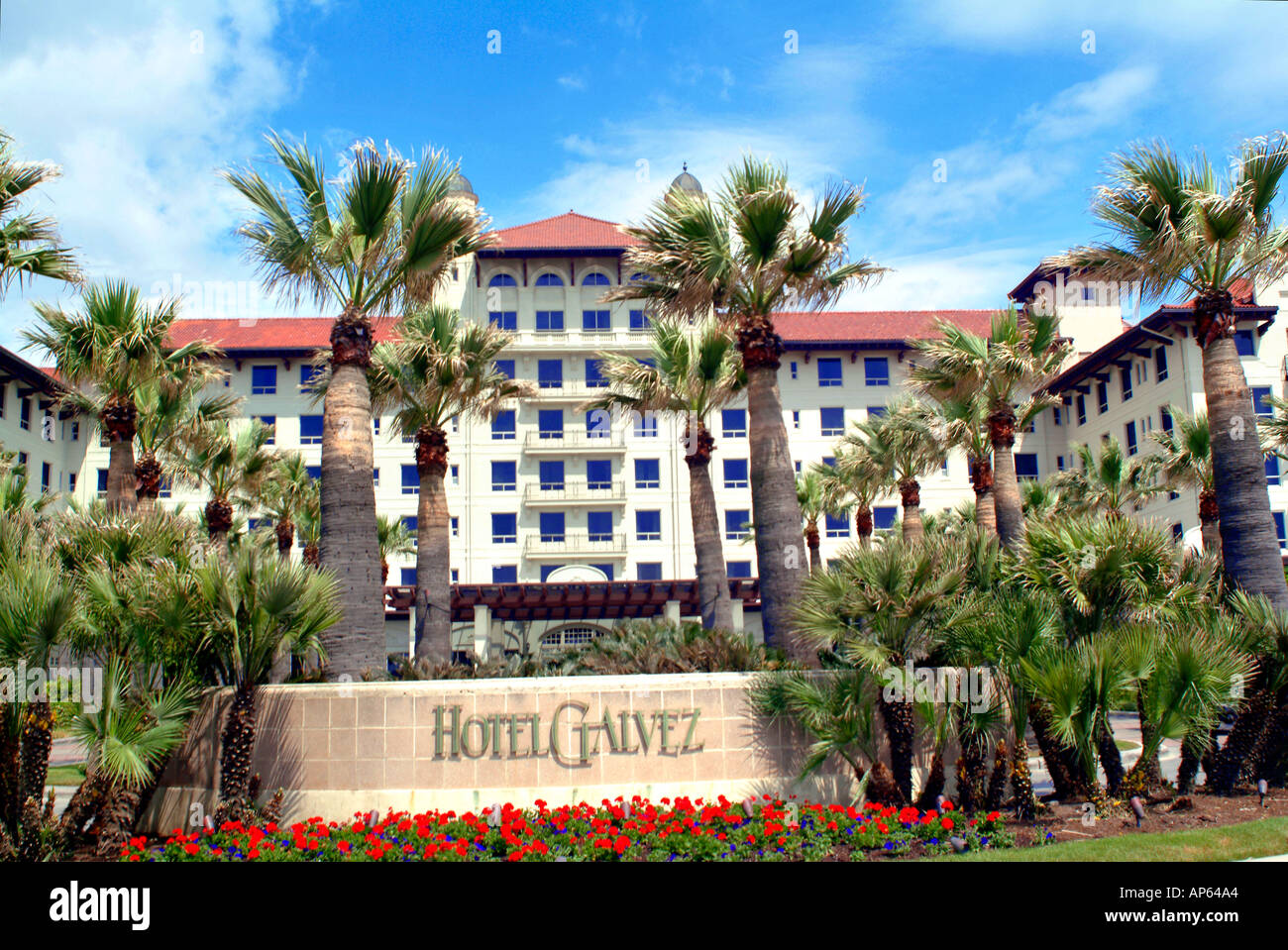Hotel Galvez in Galveston Texas Stock Photo - Alamy