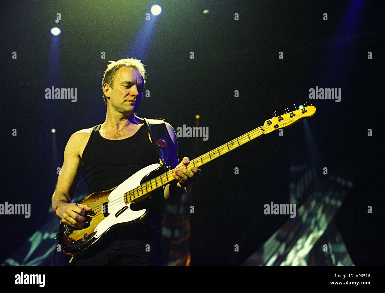 sting in concert Stock Photo - Alamy