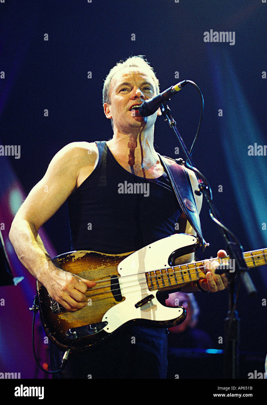 sting in concert Stock Photo - Alamy