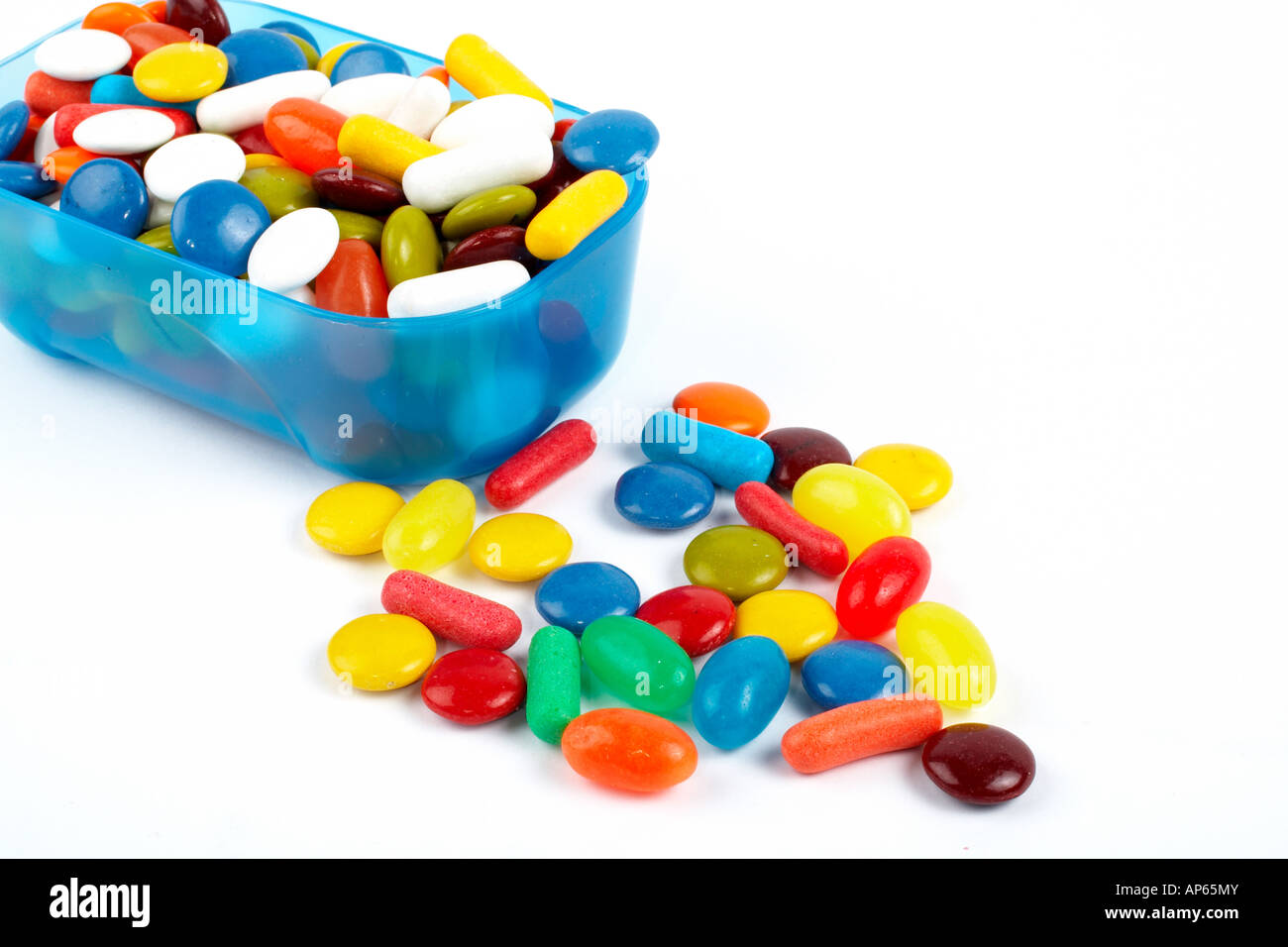 Detail of sweets Macro shot on white background Stock Photo - Alamy