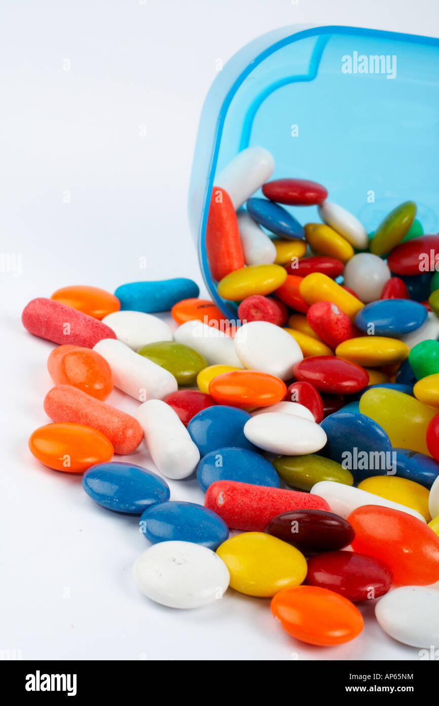Detail of sweets Macro shot on white background Stock Photo - Alamy