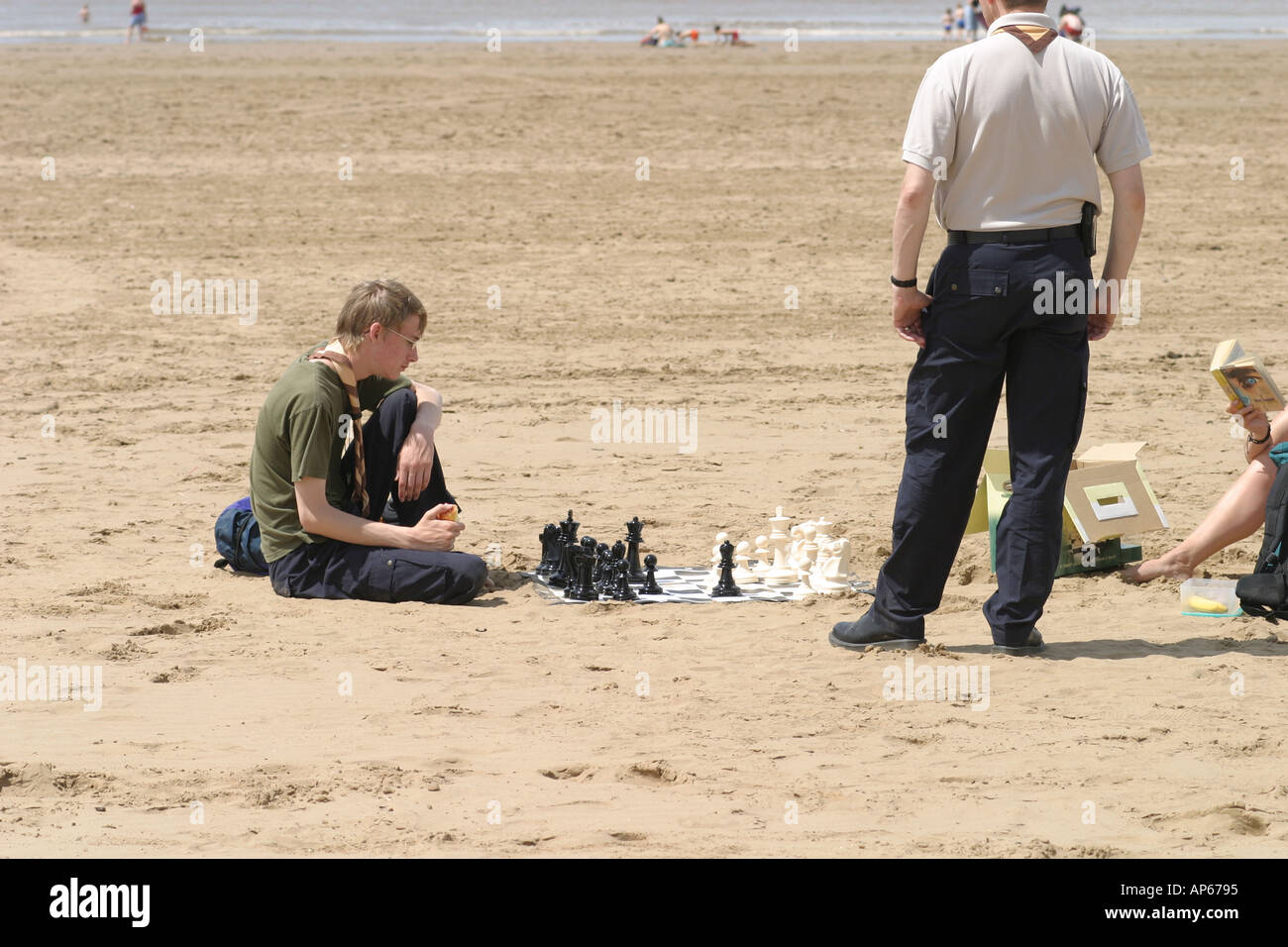 Scouts beach hi-res stock photography and images - Alamy