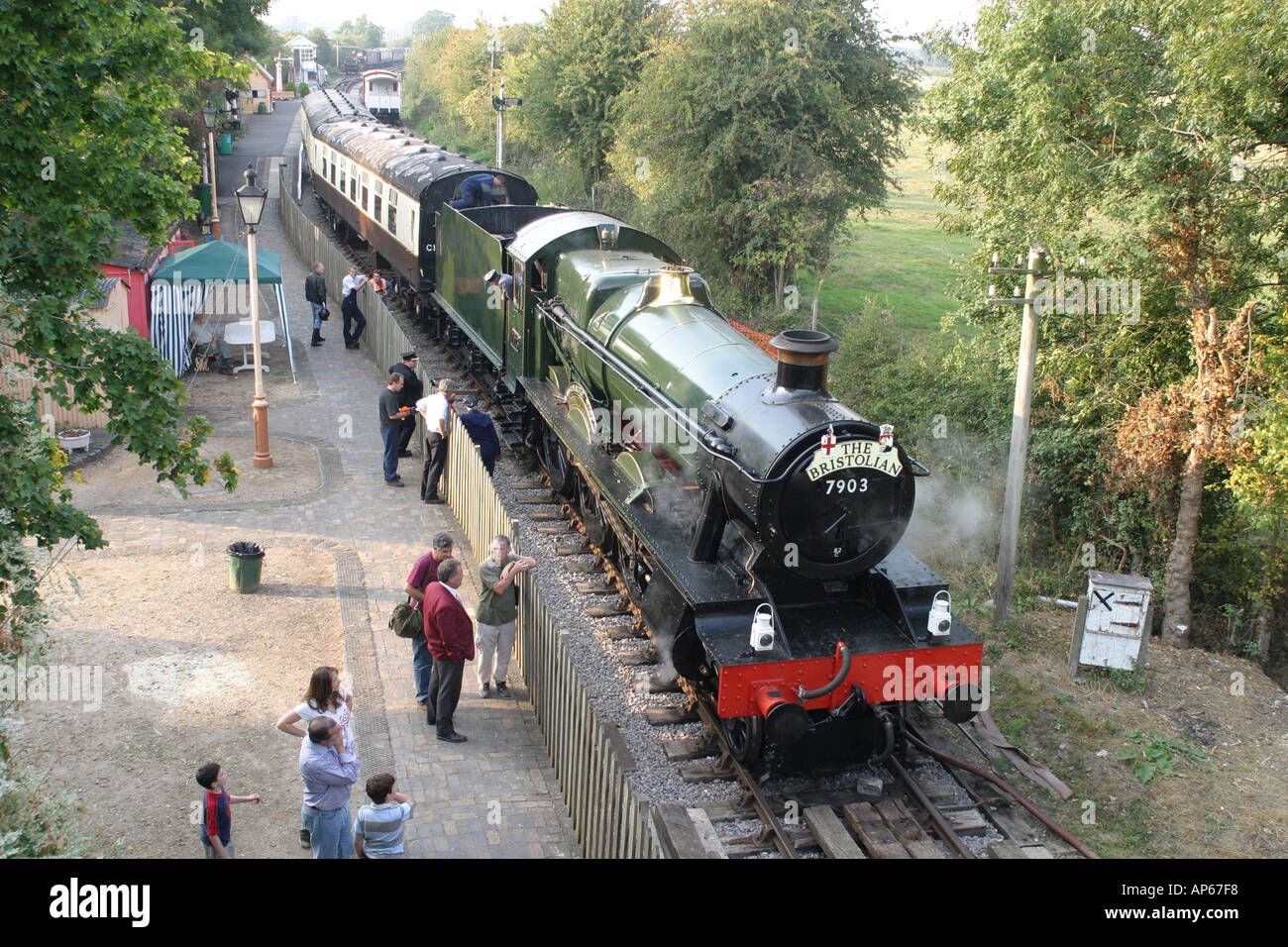 Foremarke Hall restored by the Swindon and Cricklade Railway Society ...