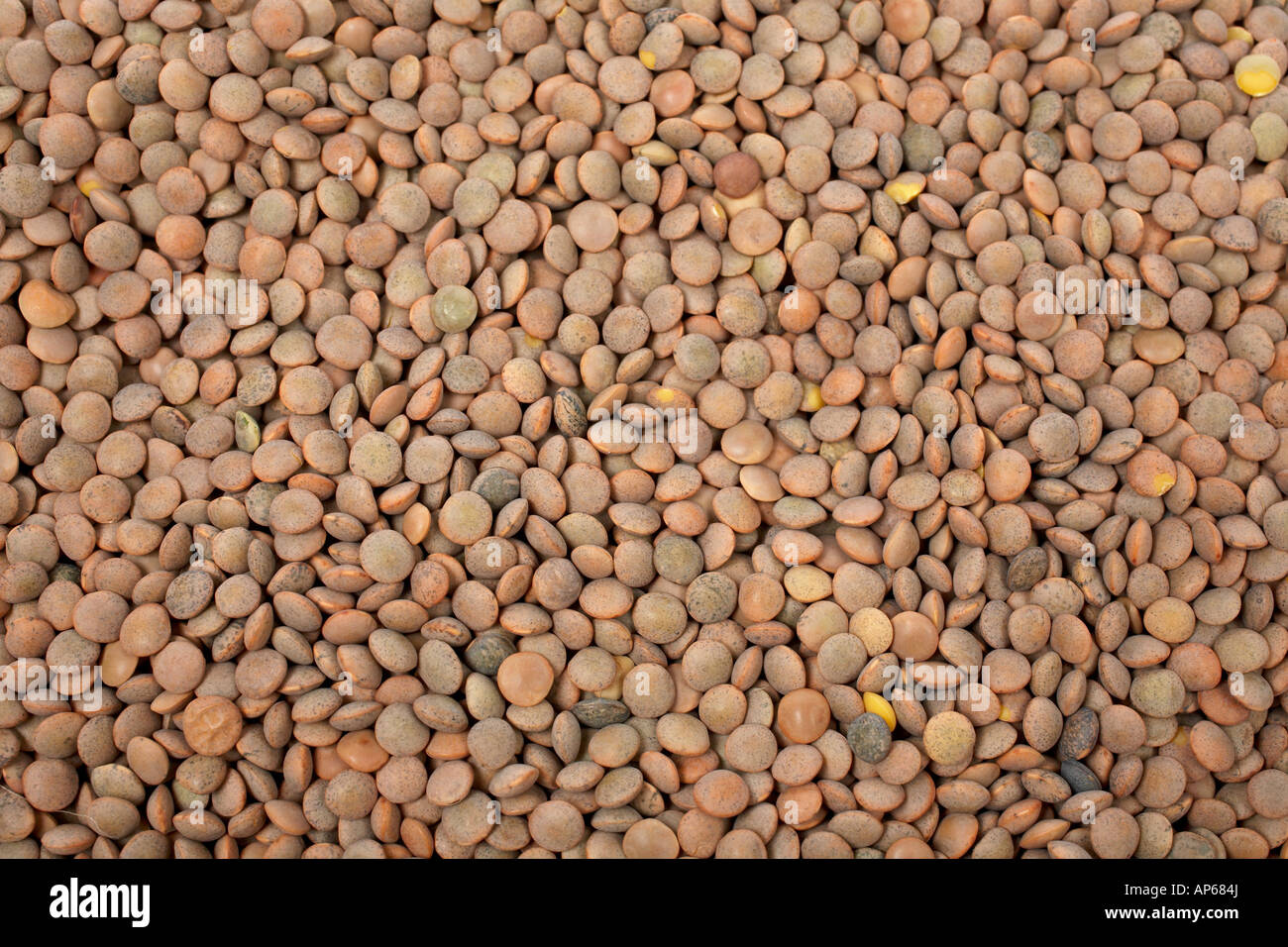 A dried tasty and delicious lentils background Stock Photo - Alamy