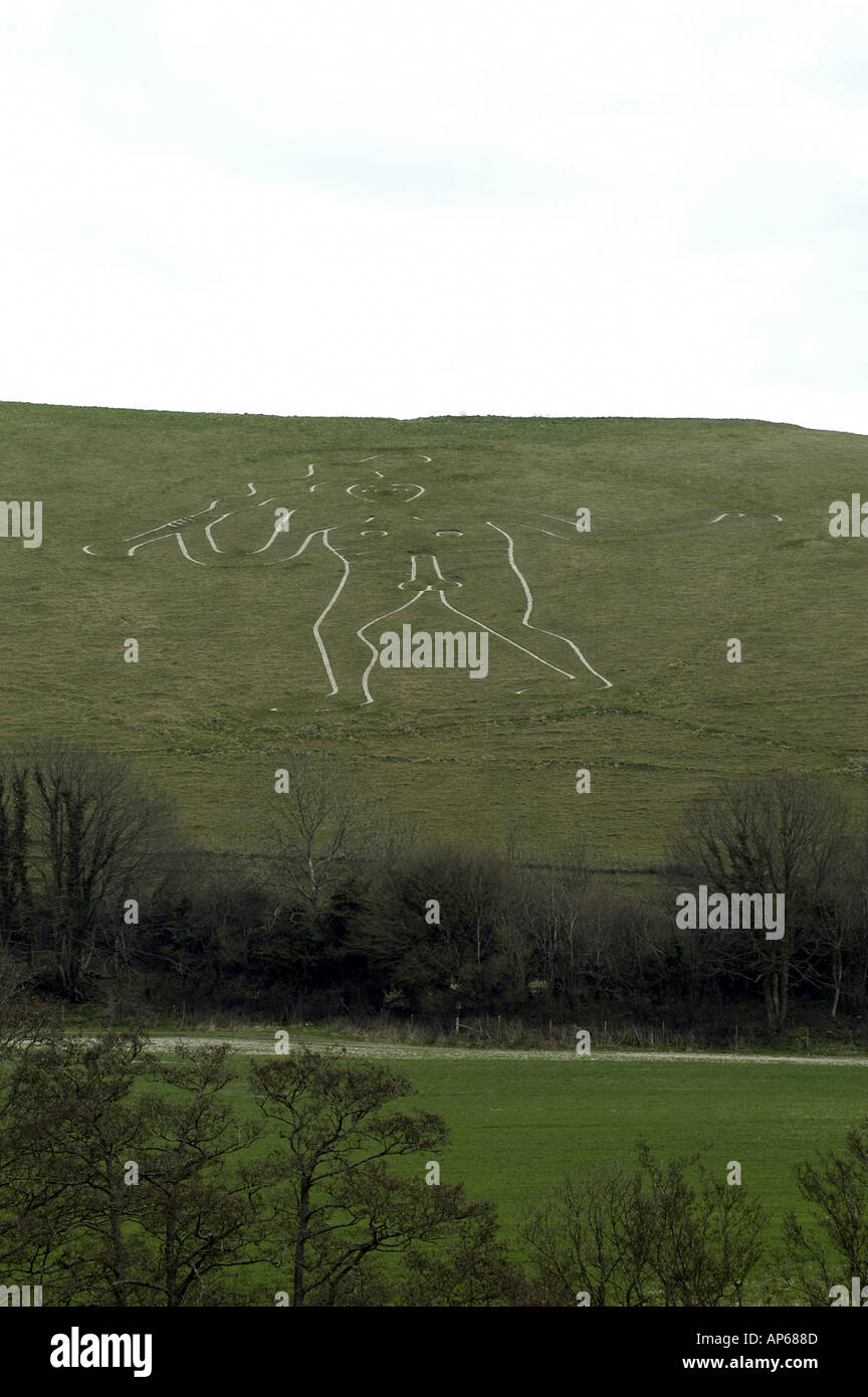 The Cerne Abbas Giant in Dorset Stock Photo - Alamy