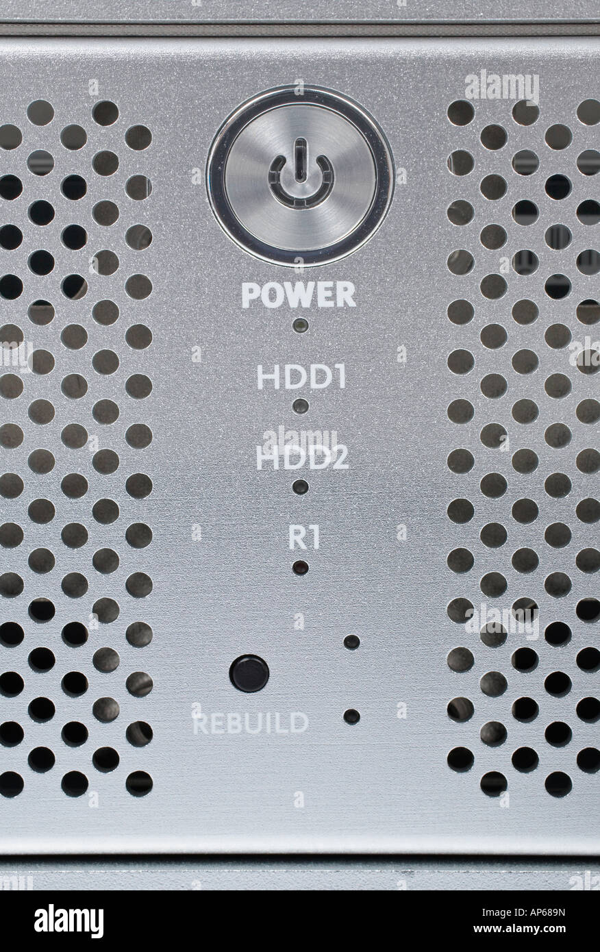 External hard drive isolated on white background Stock Photo - Alamy