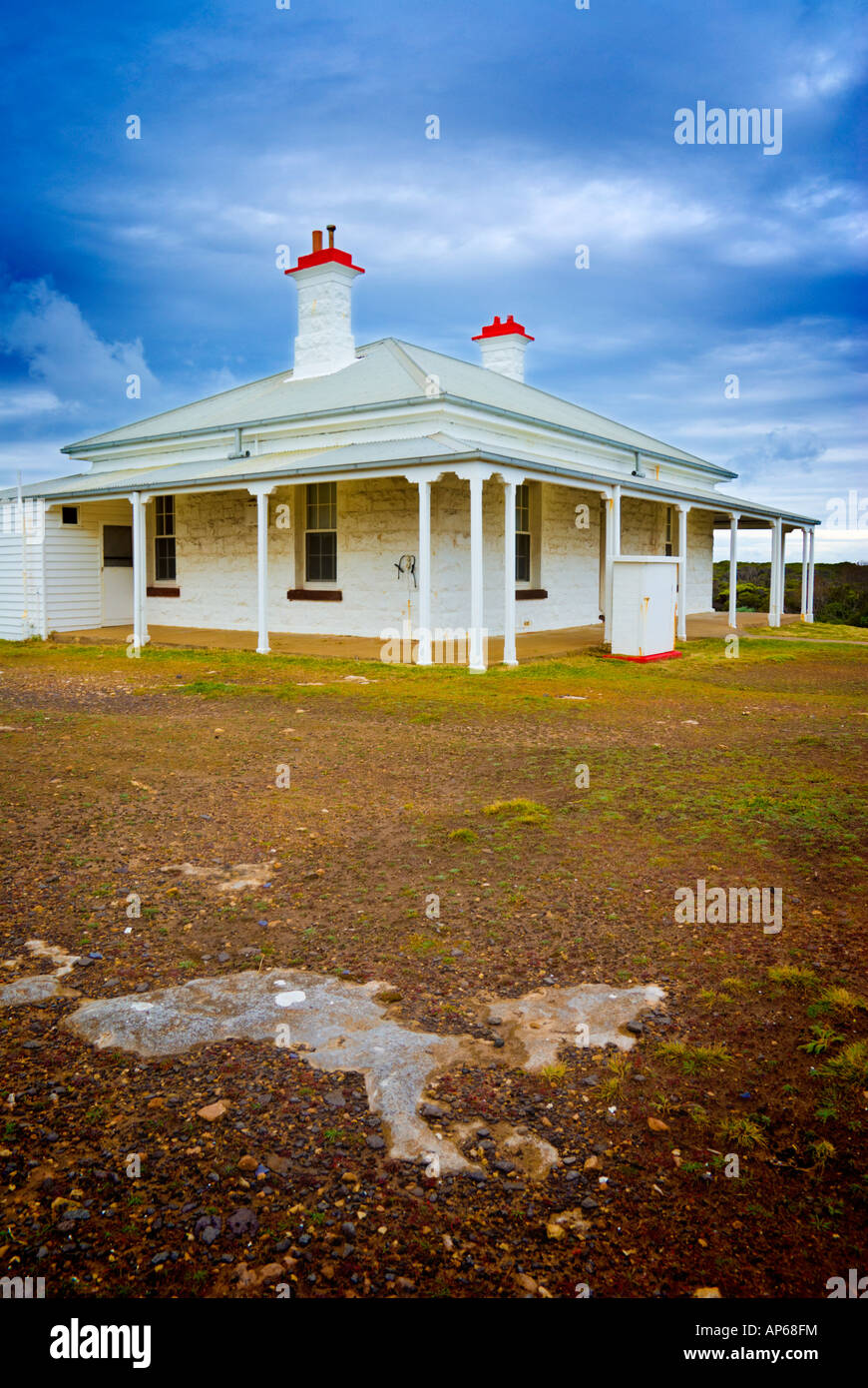 Lighthouse Keeper's Cottage Stock Photo - Alamy