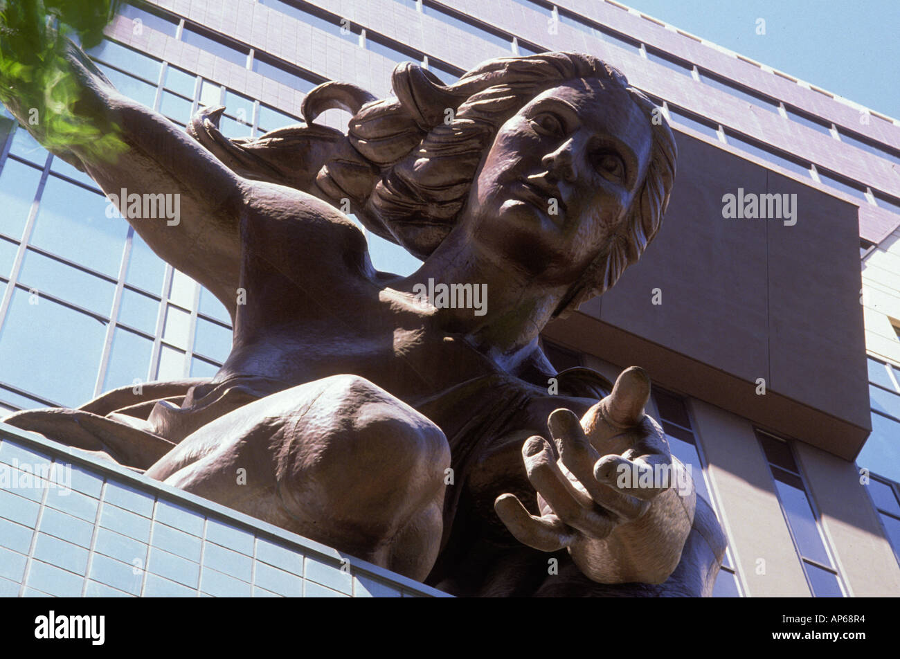 Portlandia Statue Tattoo
