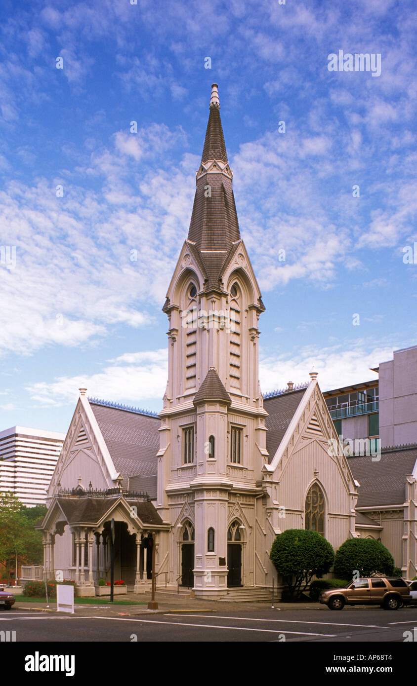 USA, Oregon, Portland, The Old Church Stock Photo - Alamy