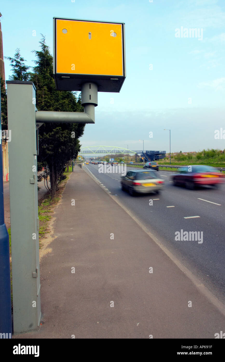 day Gatso speed camera trap in London England United Kingdom Britain UK ...
