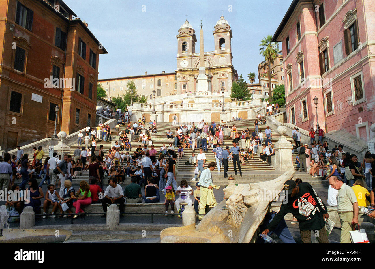 Spanish Steps Rome Stock Photo - Alamy