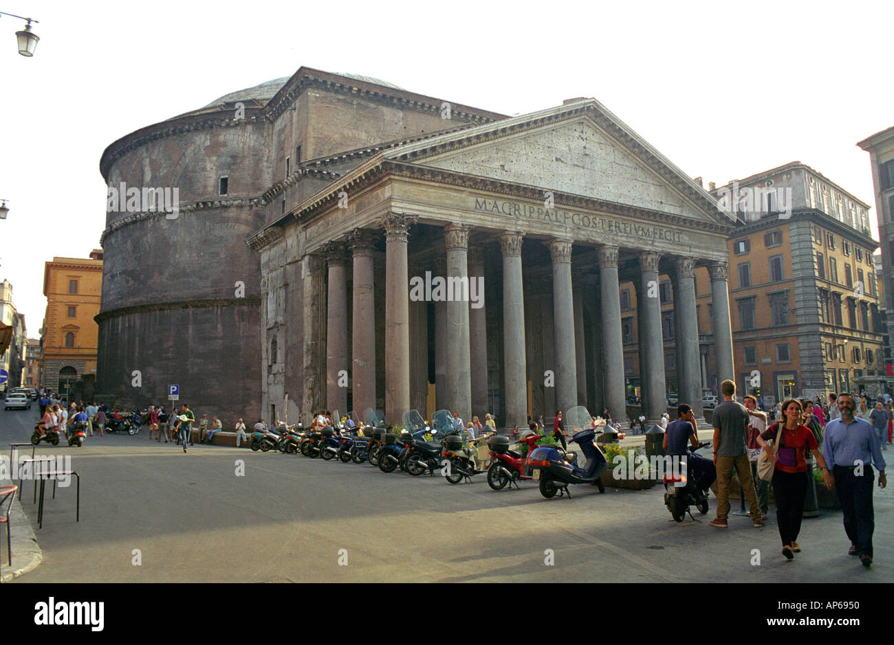 Parthenon Rome Italy Stock Photo - Alamy