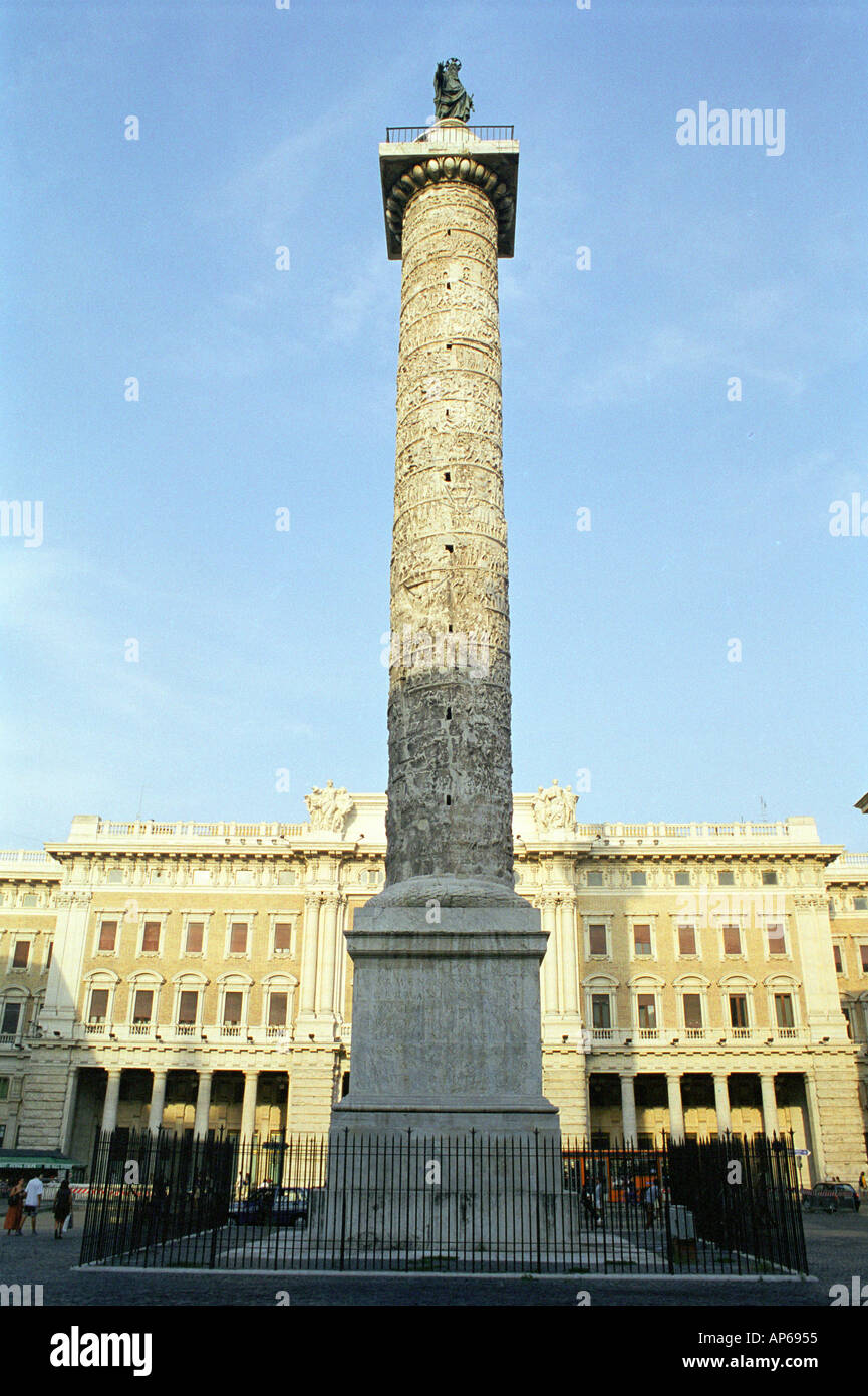 Hadrians Column Rome Stock Photo - Alamy