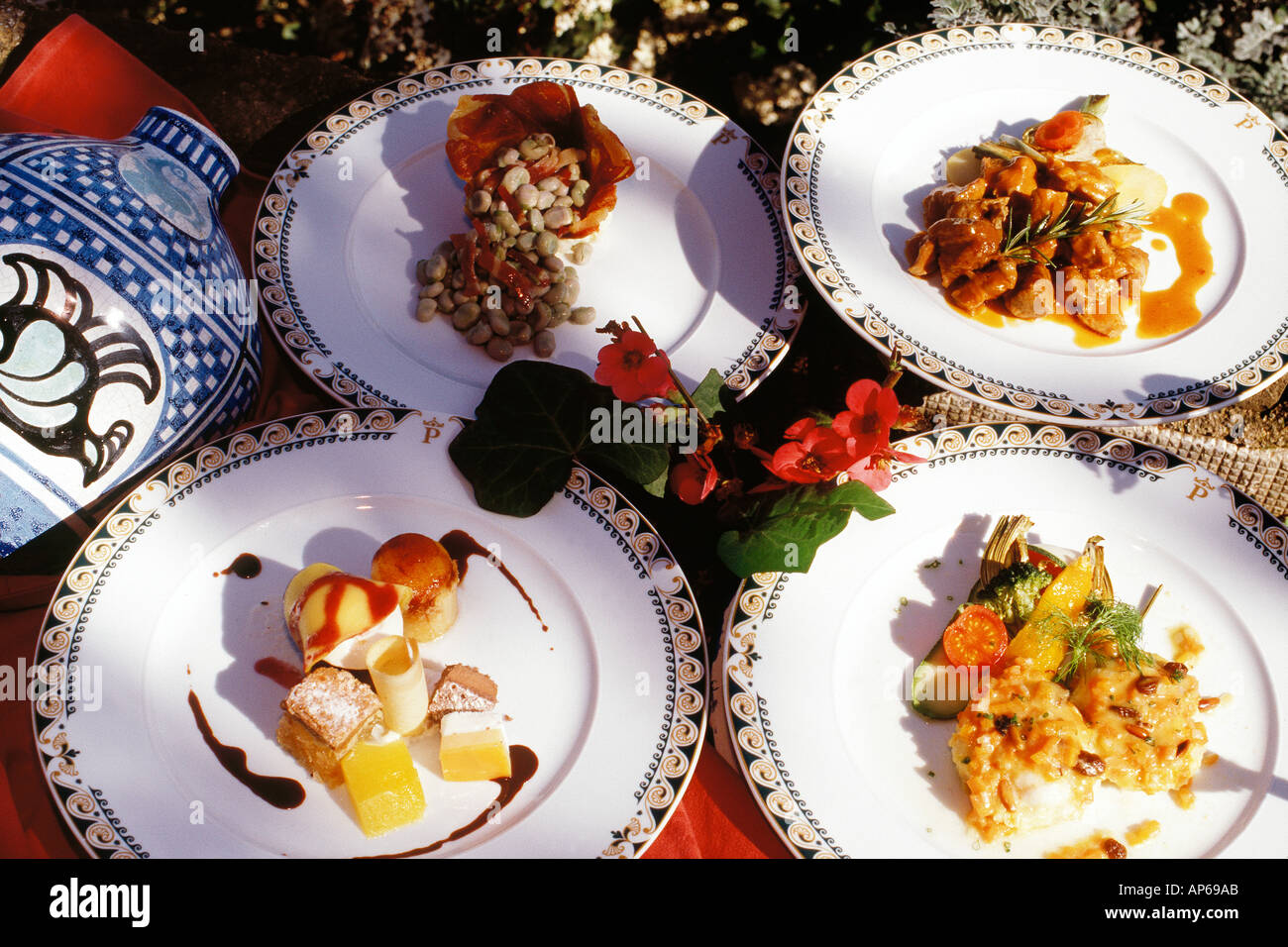 Dishes of traditional and typical Andalusian gastronomy food, Andalusia ...