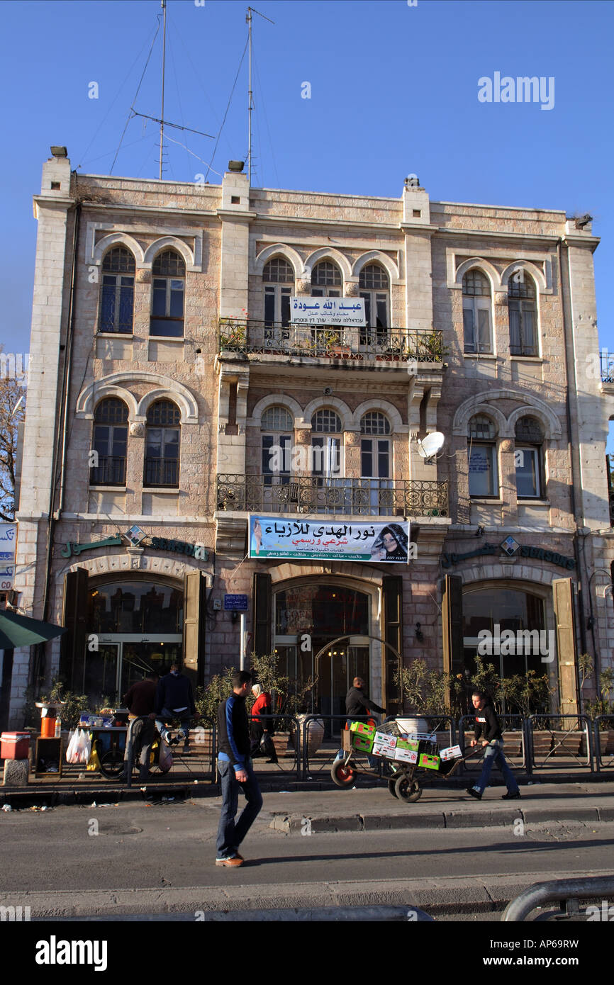 Beautiful buildings in East Jerusalem Stock Photo - Alamy