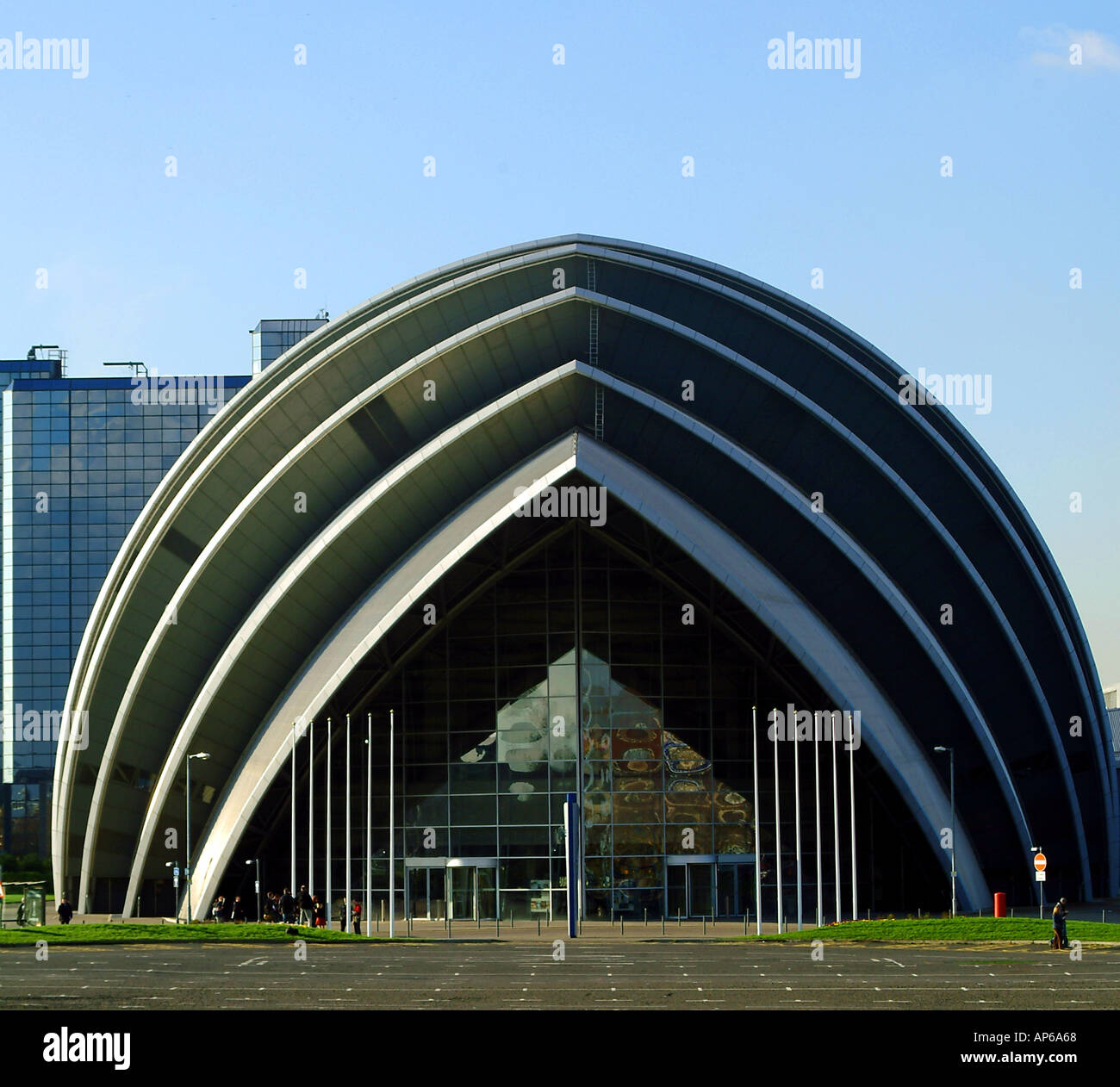 Glasgow Armadillo SEC Scottish Exhibition Centre Stock Photo - Alamy