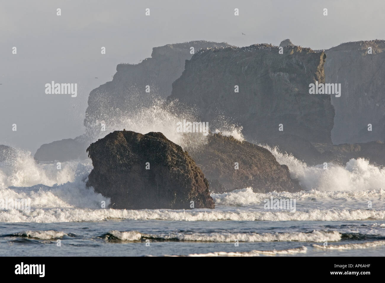 Sea Stacks at Bandon Beach, Oregon Stock Photo - Alamy