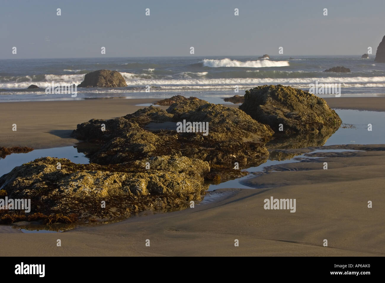 Oregon, Bandon, Sea Stacks Stock Photo - Alamy
