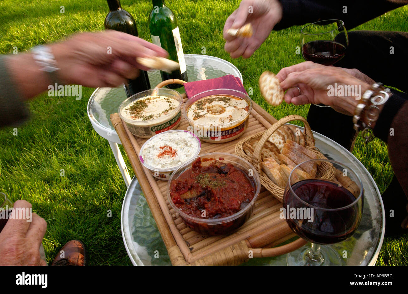 Pre dinner appetizers hi-res stock photography and images - Alamy