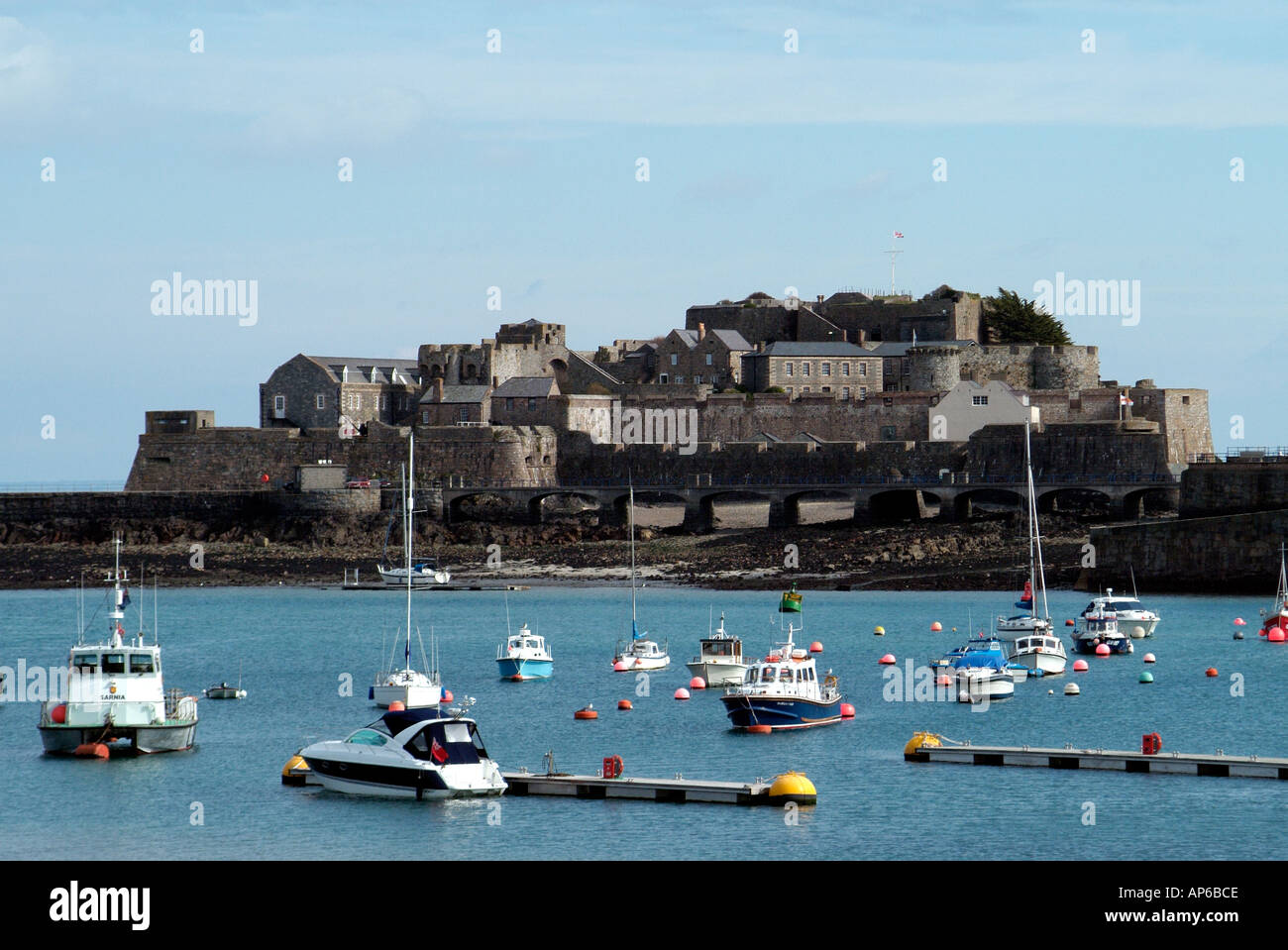 Castle Cornet St Peter Port Guernsey Stock Photo - Alamy