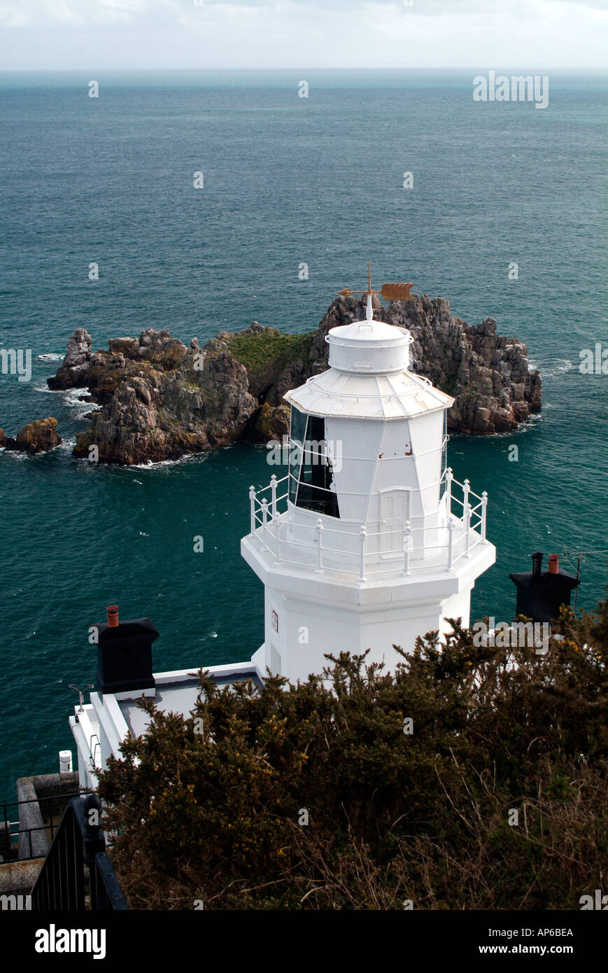 The lighthouse Sark in the Channel Islands Stock Photo - Alamy