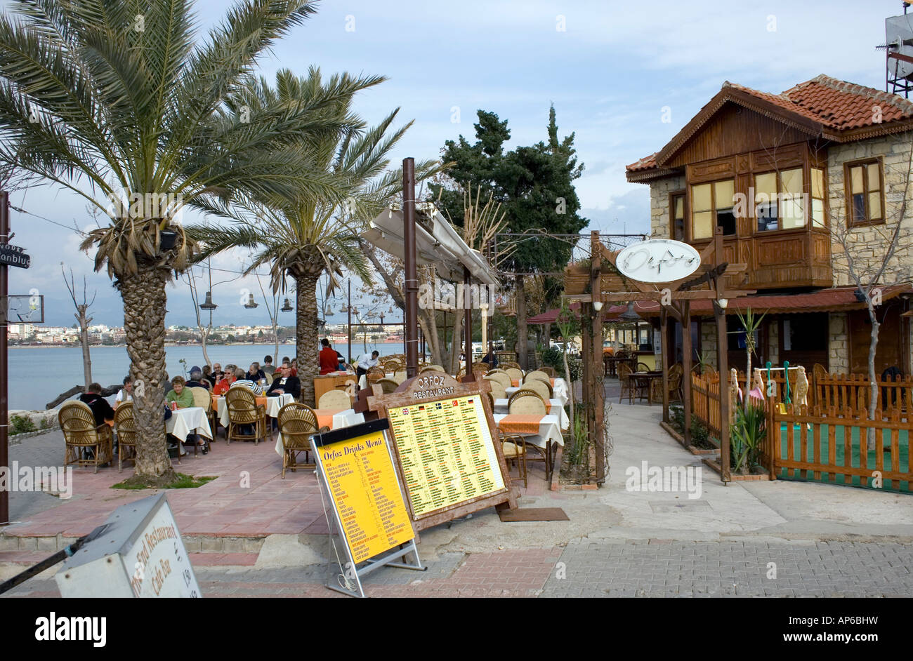 Seafront and Promenade of Side Stock Photo - Alamy