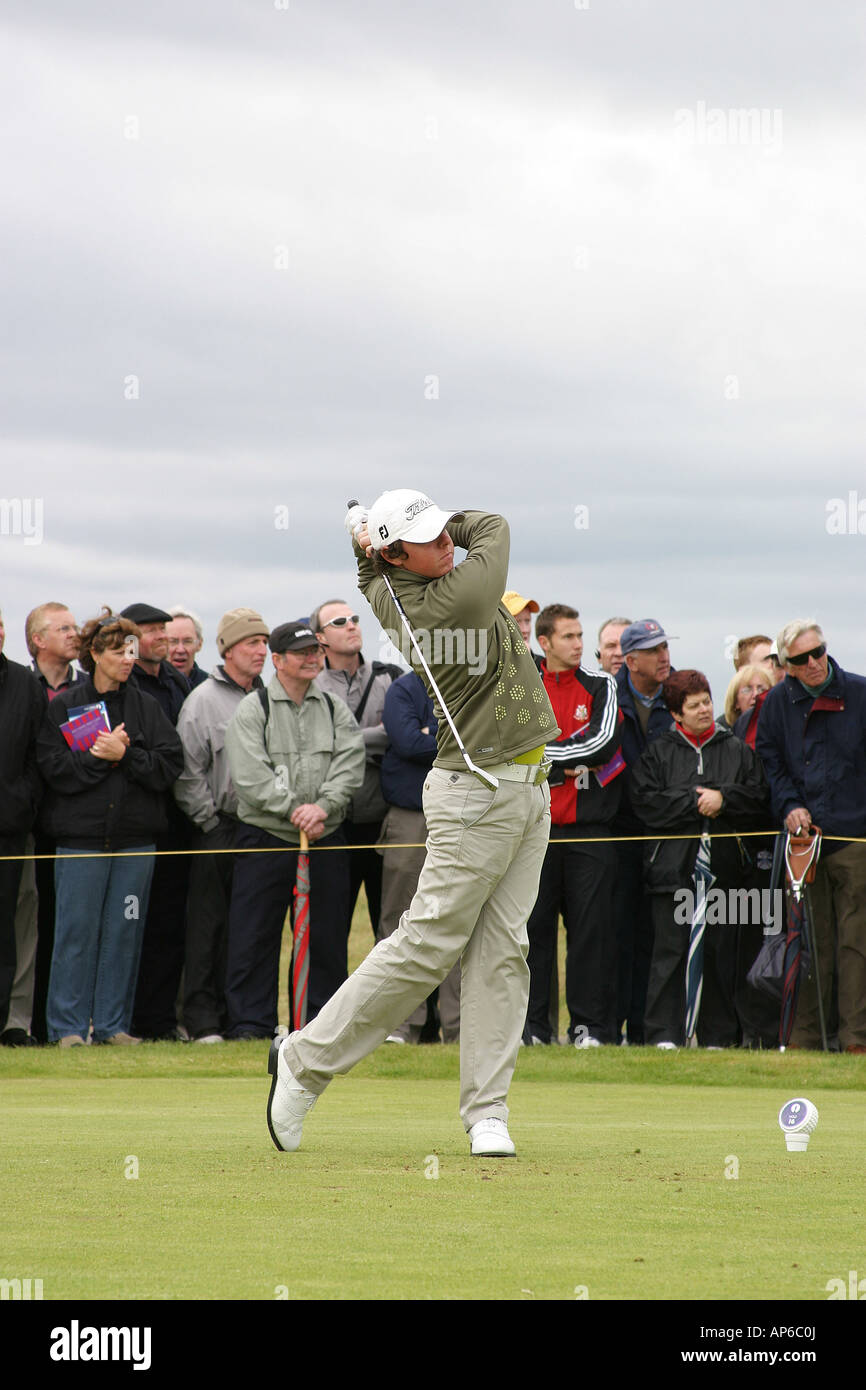 Rory McIlroy Northern Irish golfer during the 2007 British Open Golf ...