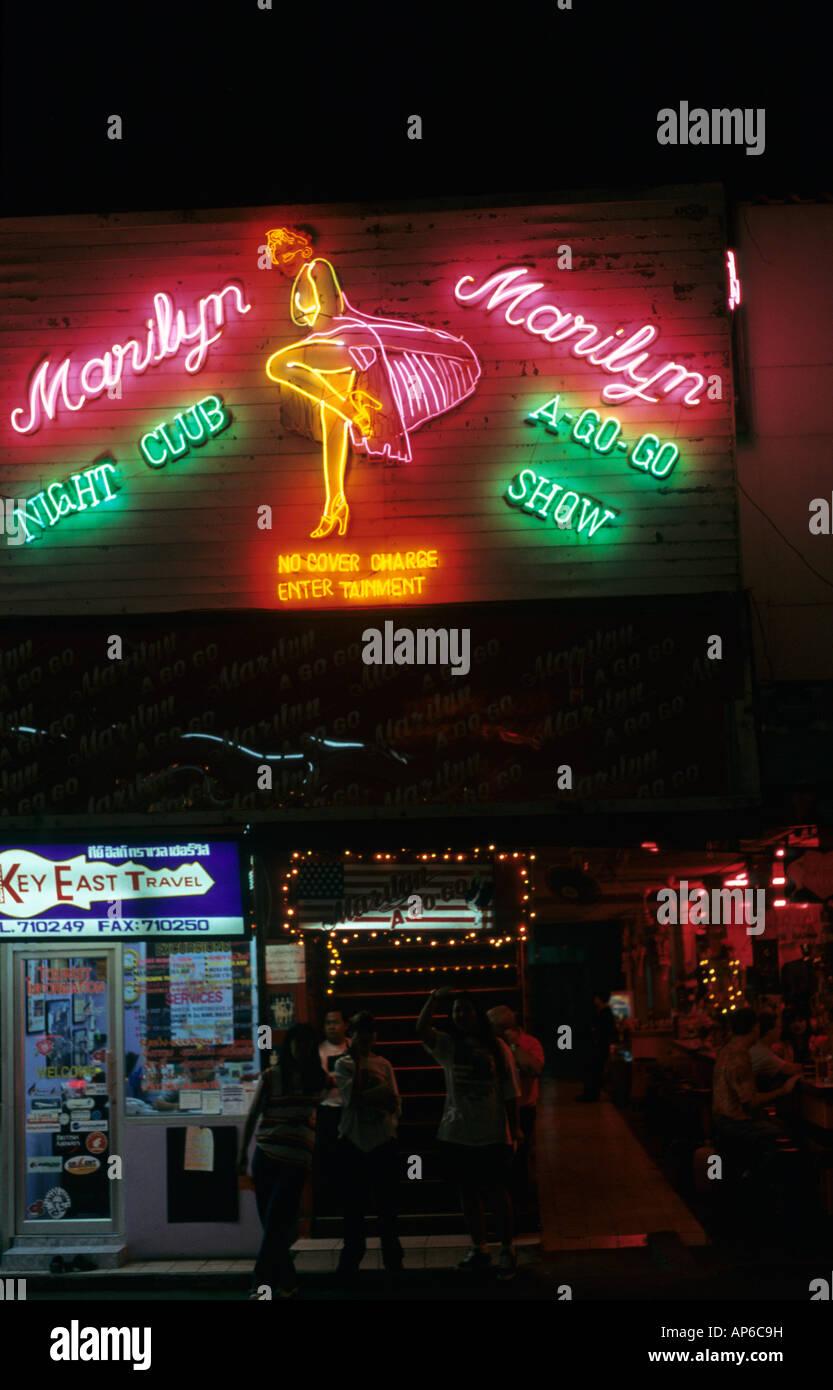 Marilyn go go bar hi-res stock photography and images - Alamy