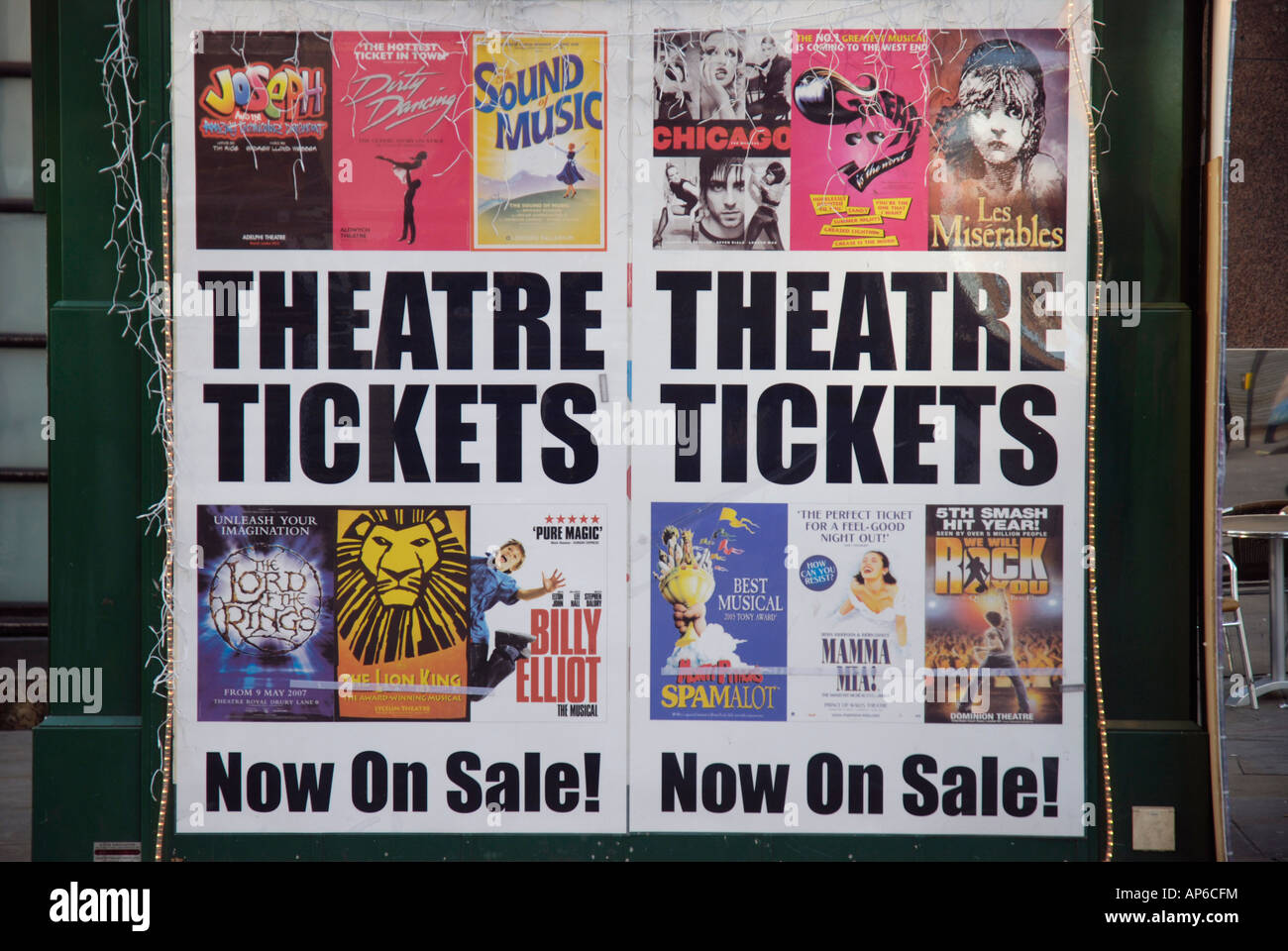 Theatre poster london hi-res stock photography and images - Alamy