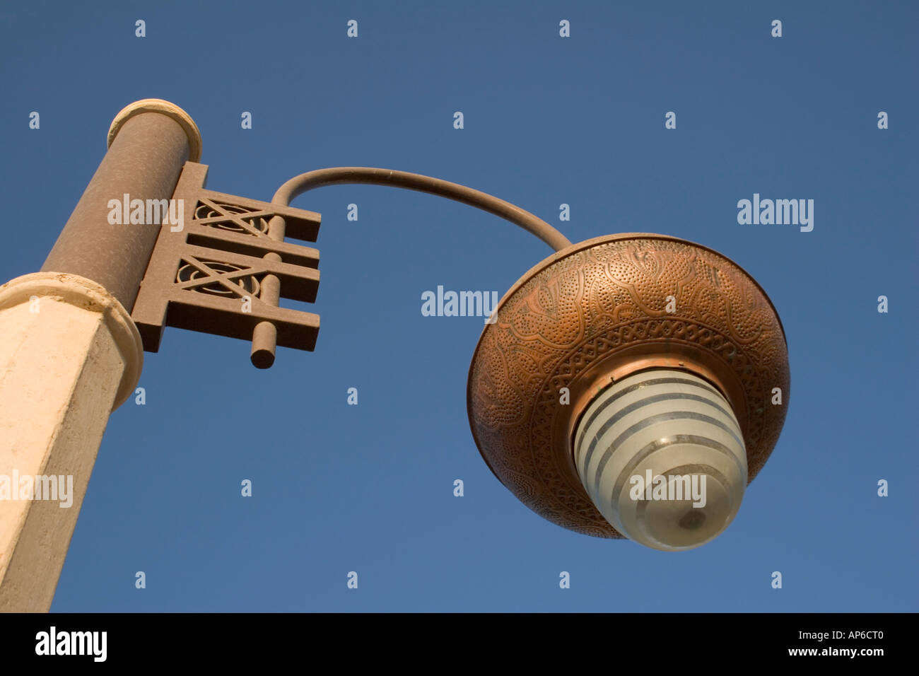 Arabic street lighting or lamp in Jeddah, KSA Stock Photo - Alamy