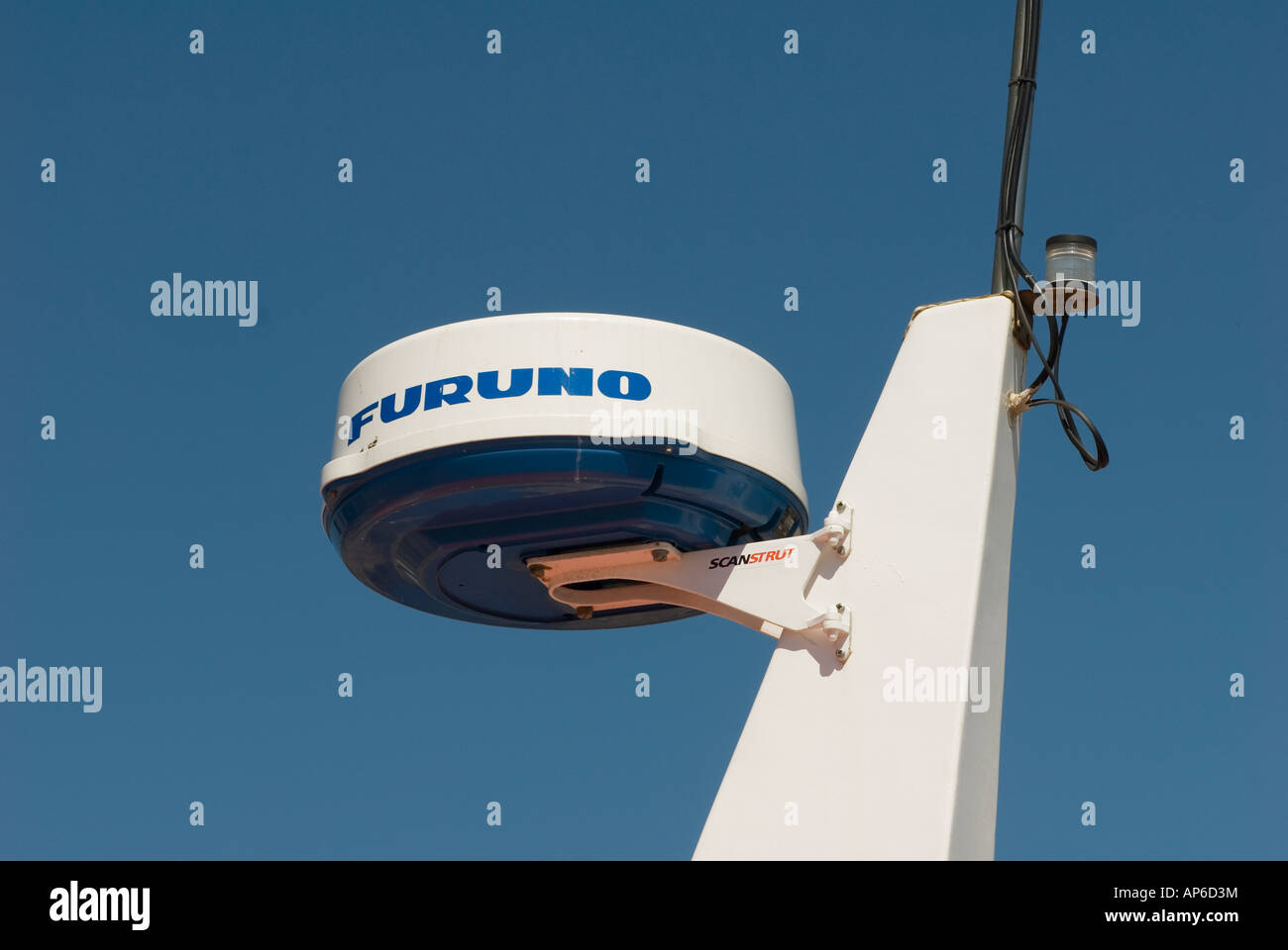 furuno radome on a boat Stock Photo - Alamy