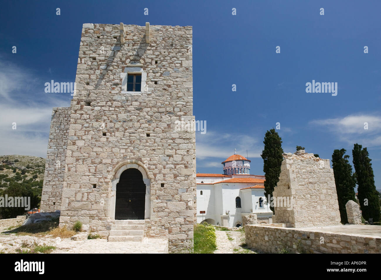GREECE, Northeastern Aegean Islands, SAMOS, Pythagorio: Castle of ...