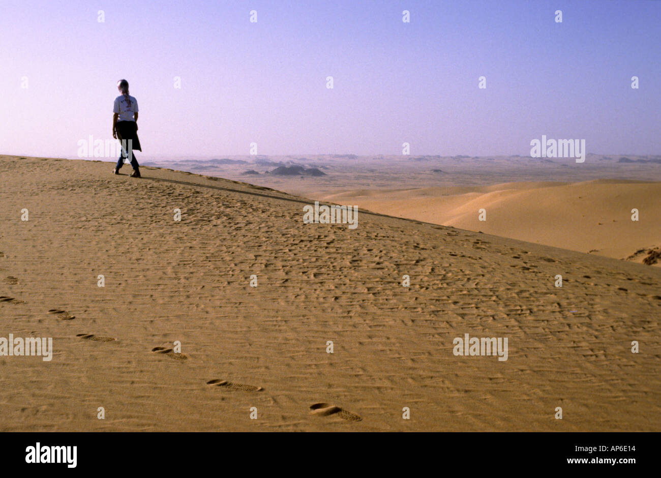 Tassili rock paintings in algeria hi-res stock photography and images ...