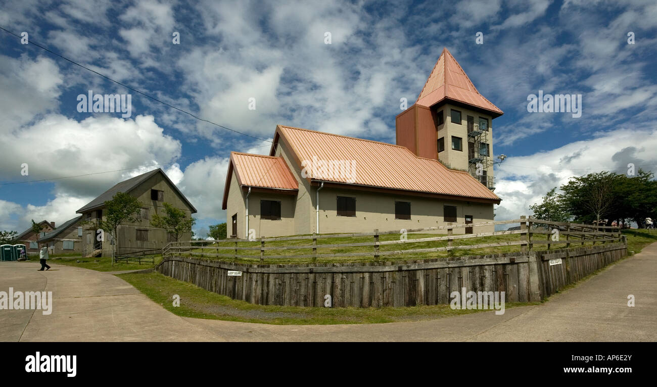 German village on the Epynt Stock Photo - Alamy