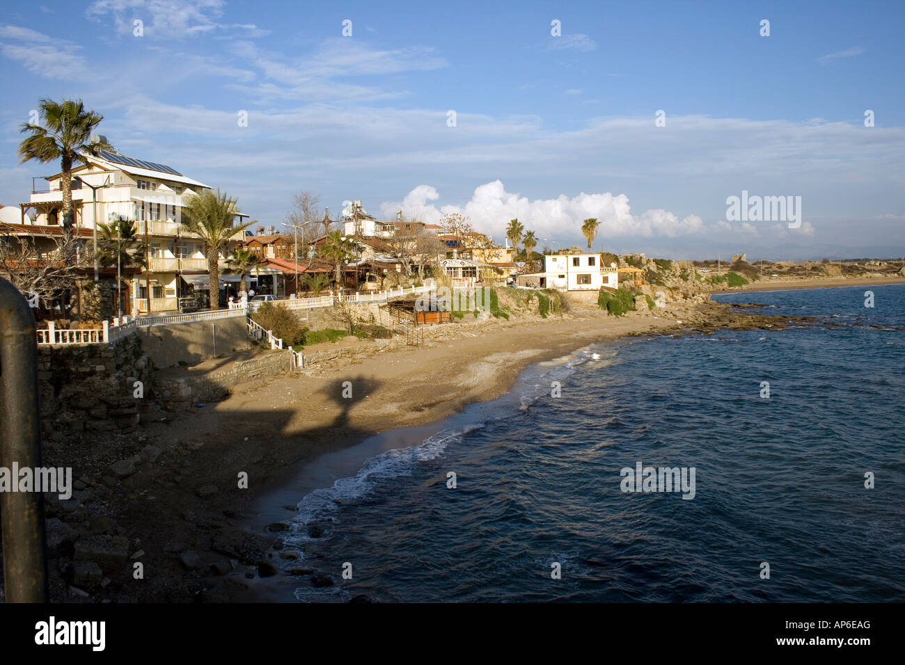 Seafront and Shoreline of Side Stock Photo - Alamy