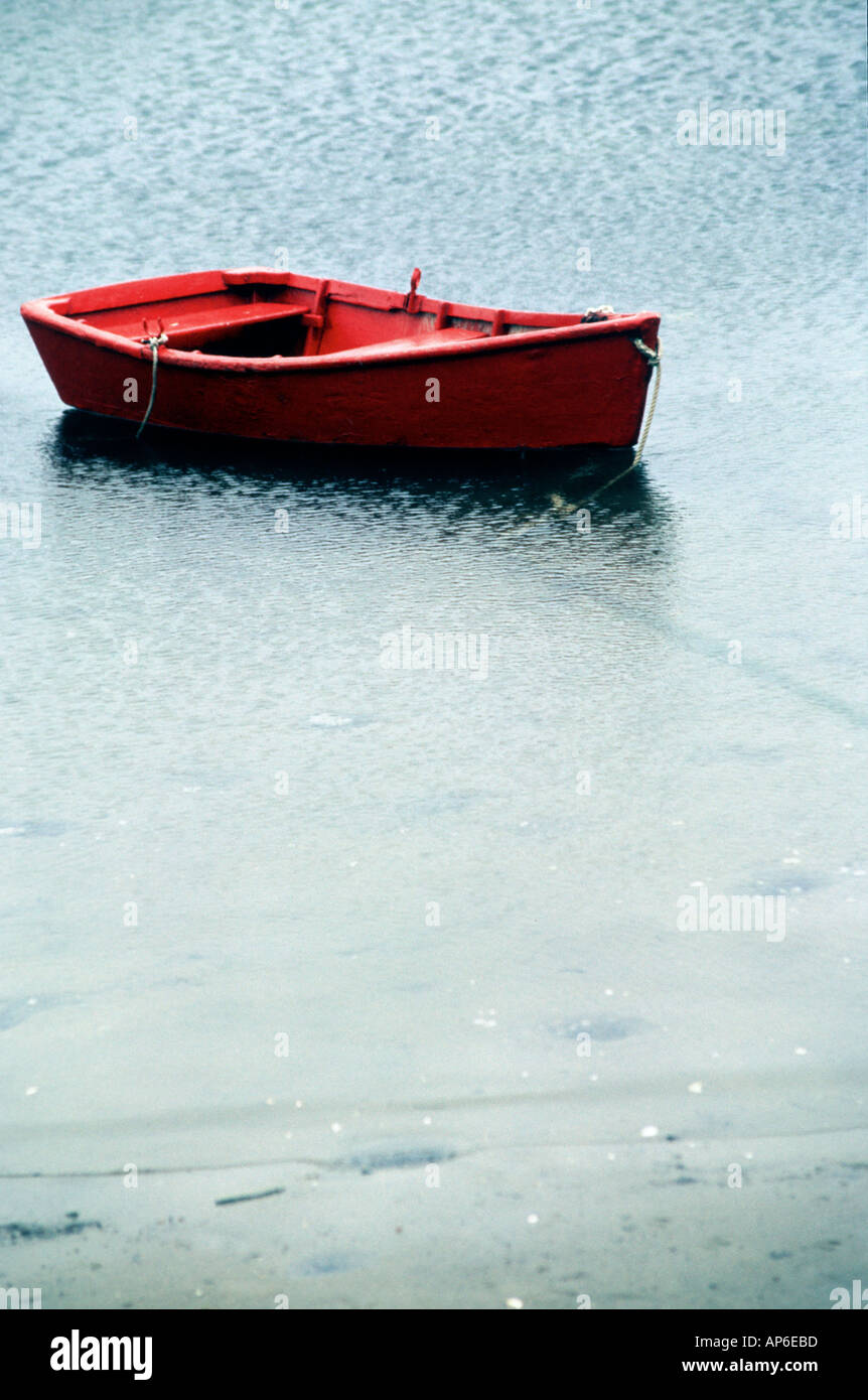 Red Boat Nantucket Cape Cod Stock Photo - Alamy