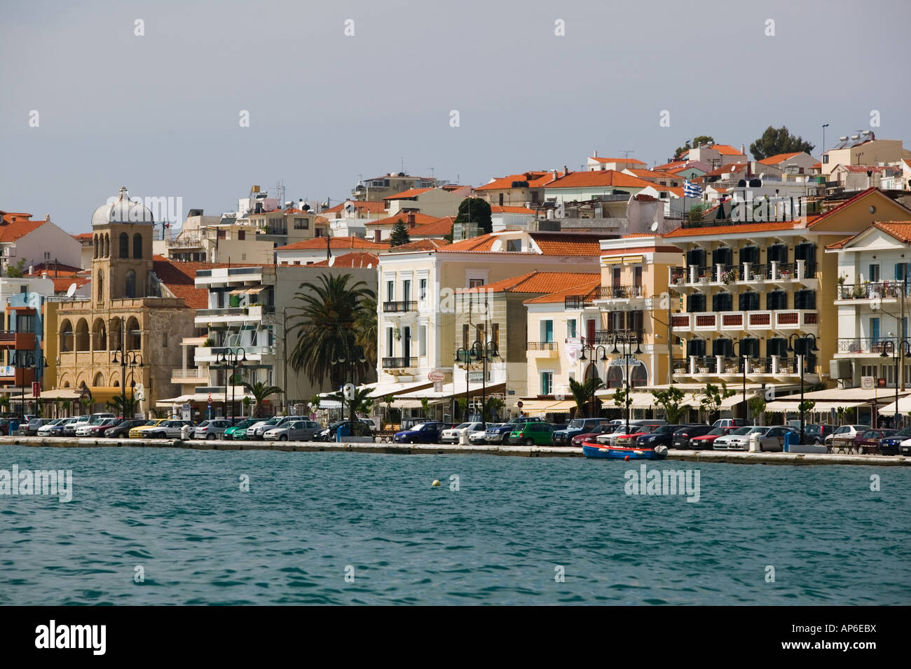 GREECE, Northeastern Aegean Islands, SAMOS, Vathy (Samos Town): Town ...