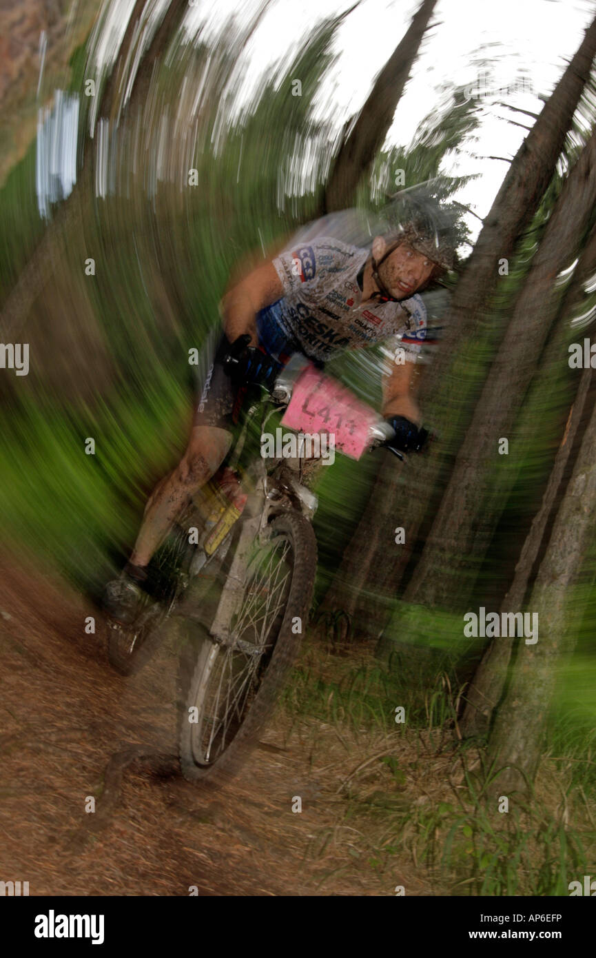 mtb race rider Stock Photo - Alamy
