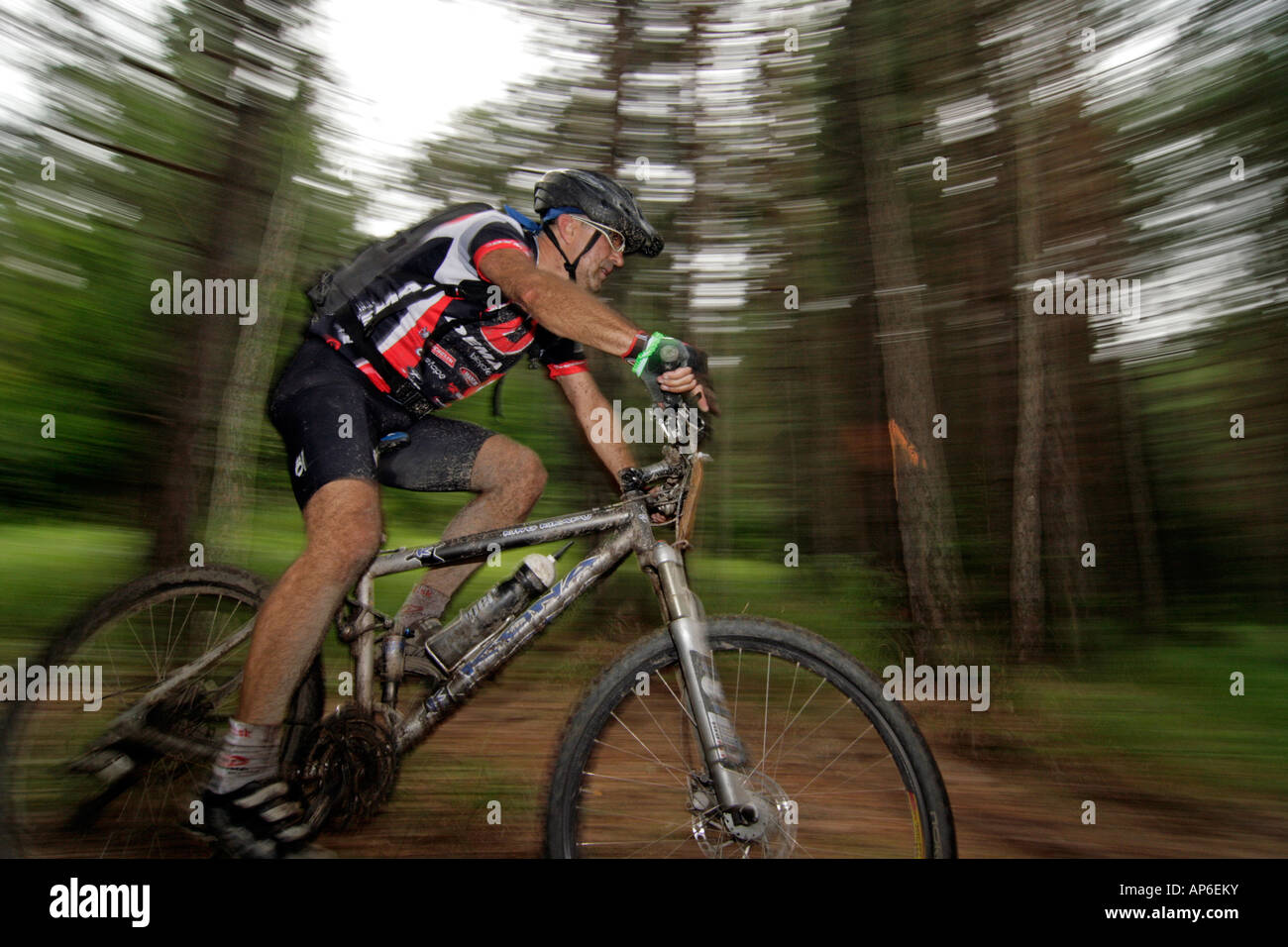 mtb race rider Stock Photo - Alamy