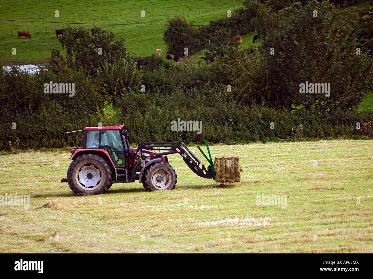 Square baler hi-res stock photography and images - Alamy