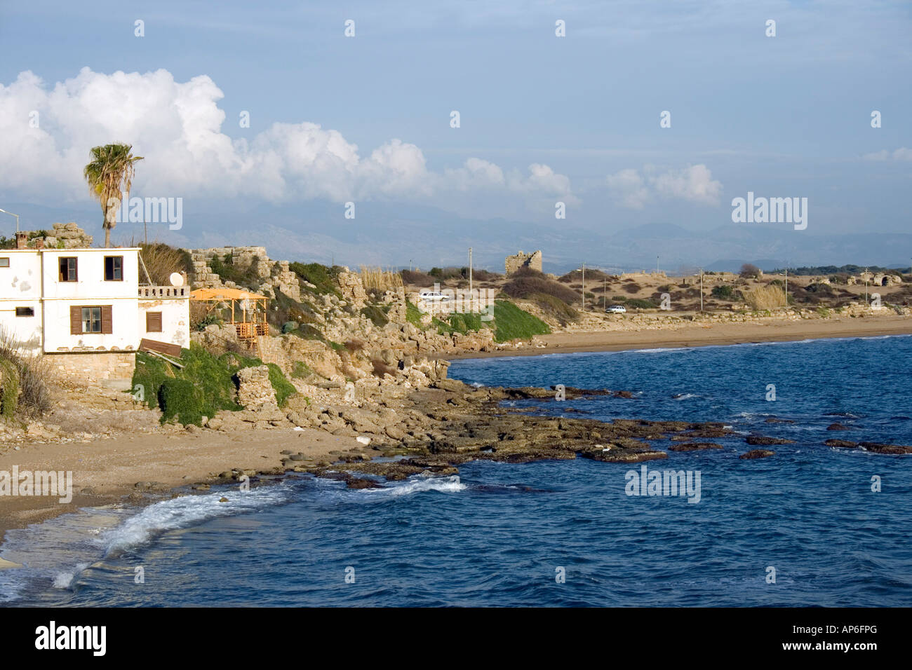 Seafront and Shoreline of Side Stock Photo - Alamy